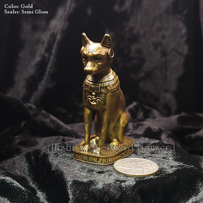 Bastet Idol Resin Figurine | Alisha's Backyard Nursery